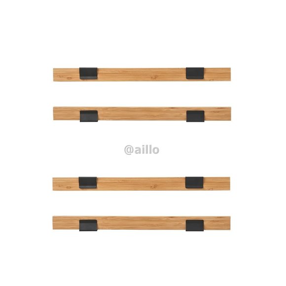 IKEA | Wall Decor | 2 Ikea Visback Poster Hanger Bamboo 5 34 | Poshmark